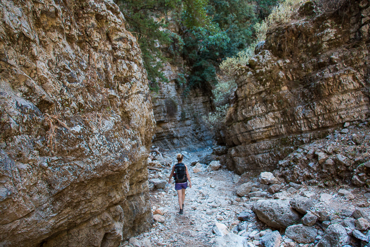 Gorge d'Imbros - Randonnée facile en Crète - La Boucle Voyageuse